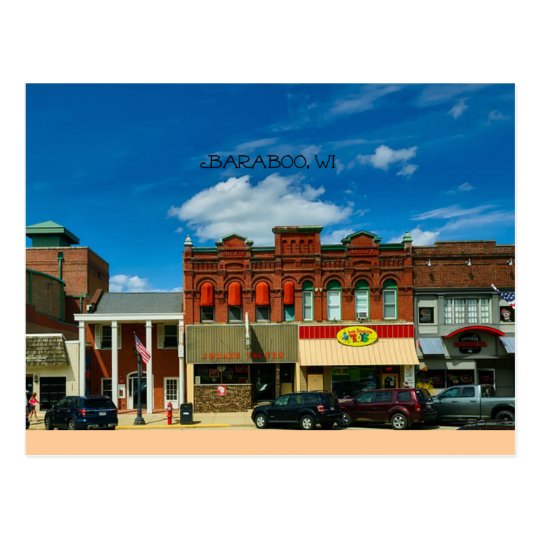 Baraboo, Wisconsin Postcard | Zazzle.com