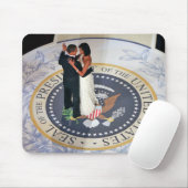 Barack and Michelle Obama dancing Inaugural Ball Mouse Pad | Zazzle