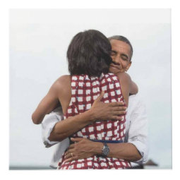 Barack & Michelle Obama - Photo Cube | Zazzle