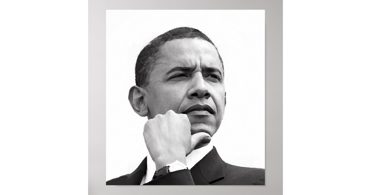 BARACK OBAMA, 44TH PRESIDENT OF THE UNITED STATES POSTER | Zazzle