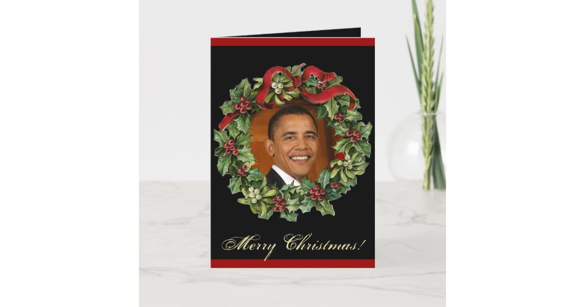 Barack Obama Christmas Cards | Zazzle