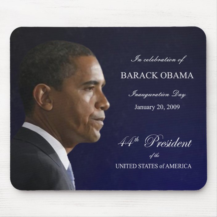 Barack Obama Collector's Edition Mousepad | Zazzle.com