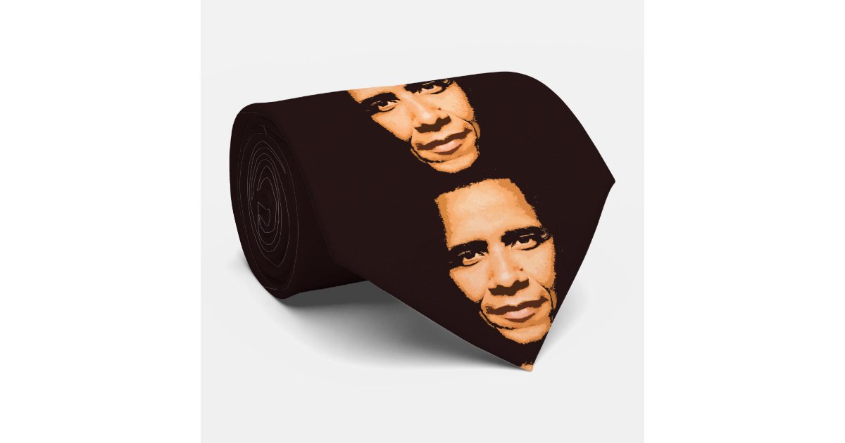 Barack Obama Face Tie | Zazzle