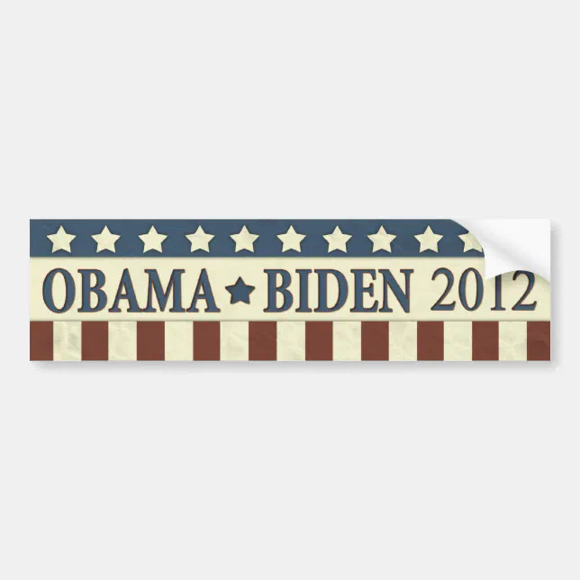 Barack Obama Joe Biden 2012 Bumper Sticker | Zazzle