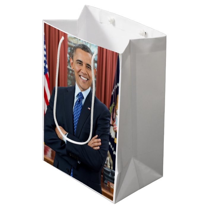 Barack Obama Medium Gift Bag | Zazzle.com