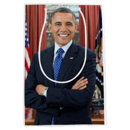 Barack Obama Medium Gift Bag | Zazzle