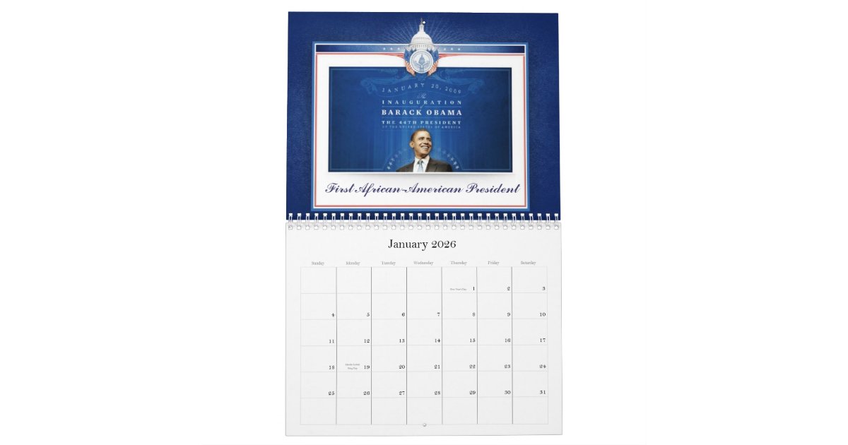 Barack Obama - Mr. President Calendar | Zazzle