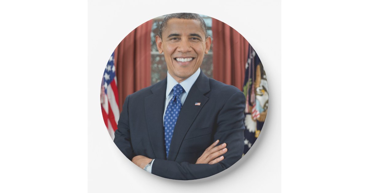 Barack Obama Paper Plates | Zazzle