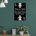 Barack Obama Race Card Poster | Zazzle