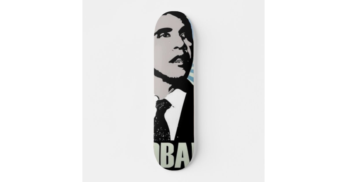 Barack Obama Skateboard Deck | Zazzle