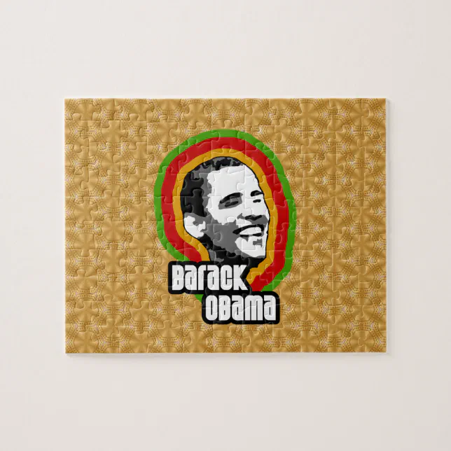 Barack Obama Throwback Jigsaw Puzzle | Zazzle