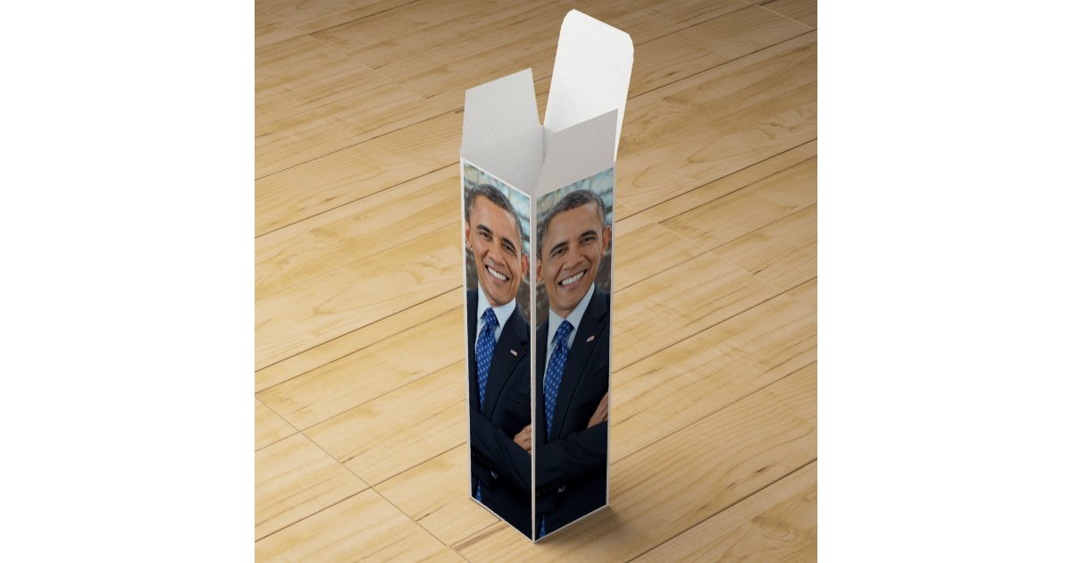 Barack Obama Wine Gift Box | Zazzle