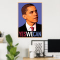 Barack Obama - Yes We Can poster | Zazzle