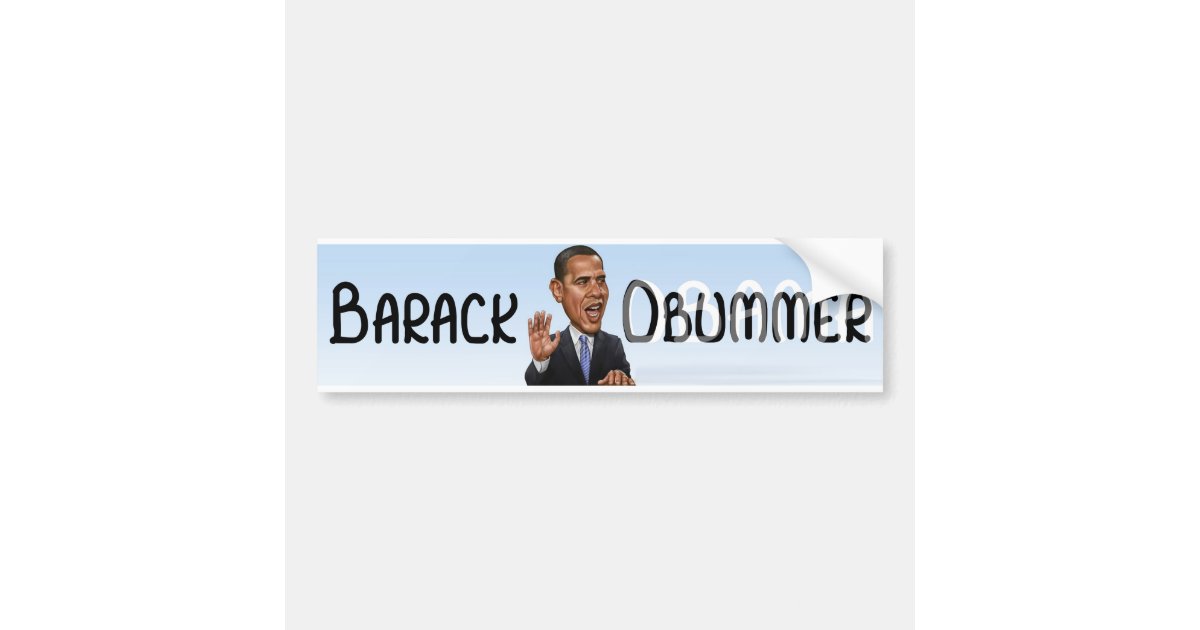 Barack Obummer Bumper Sticker | Zazzle