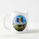 "Barbados Est. 1966" East Coast View With Flag Coffee Mug | Zazzle