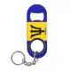 Barbados Flag Keychain Bottle Opener | Zazzle