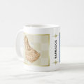 Barbados Flag + Map Mug | Zazzle