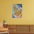 Barbados Retro Vintage Travel Poster | Zazzle