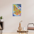 Barbados Retro Vintage Travel Poster | Zazzle