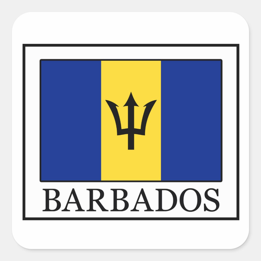 Barbados sticker | Zazzle