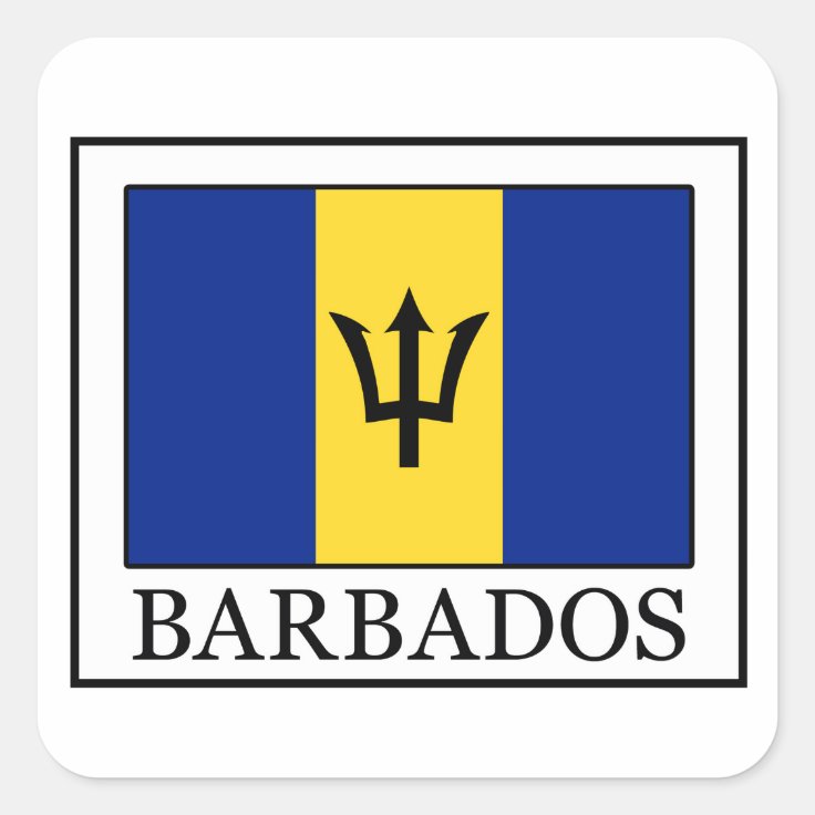 Barbados sticker | Zazzle