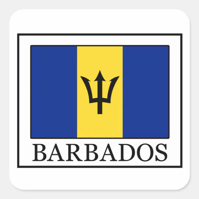 Barbados sticker | Zazzle