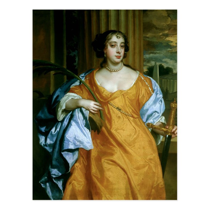 Barbara Villiers Duchess of Cleveland Postcard | Zazzle.com