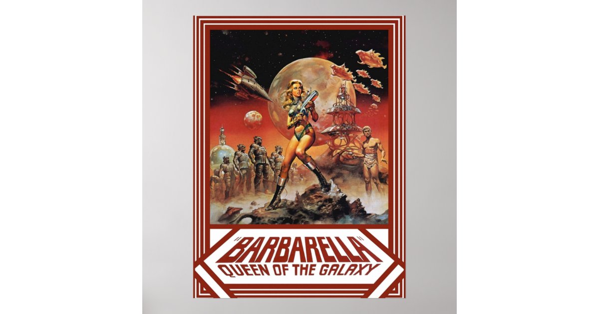Barbarella 1968 poster | Zazzle