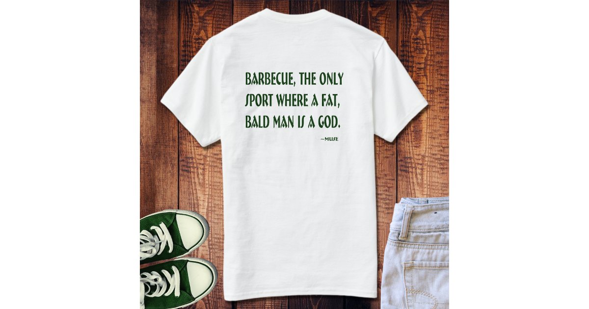 Barbecue God TShirt | Zazzle
