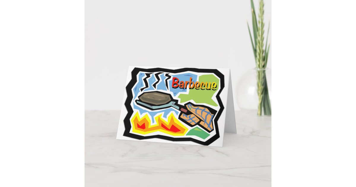 Barbecue Greeting Card | Zazzle