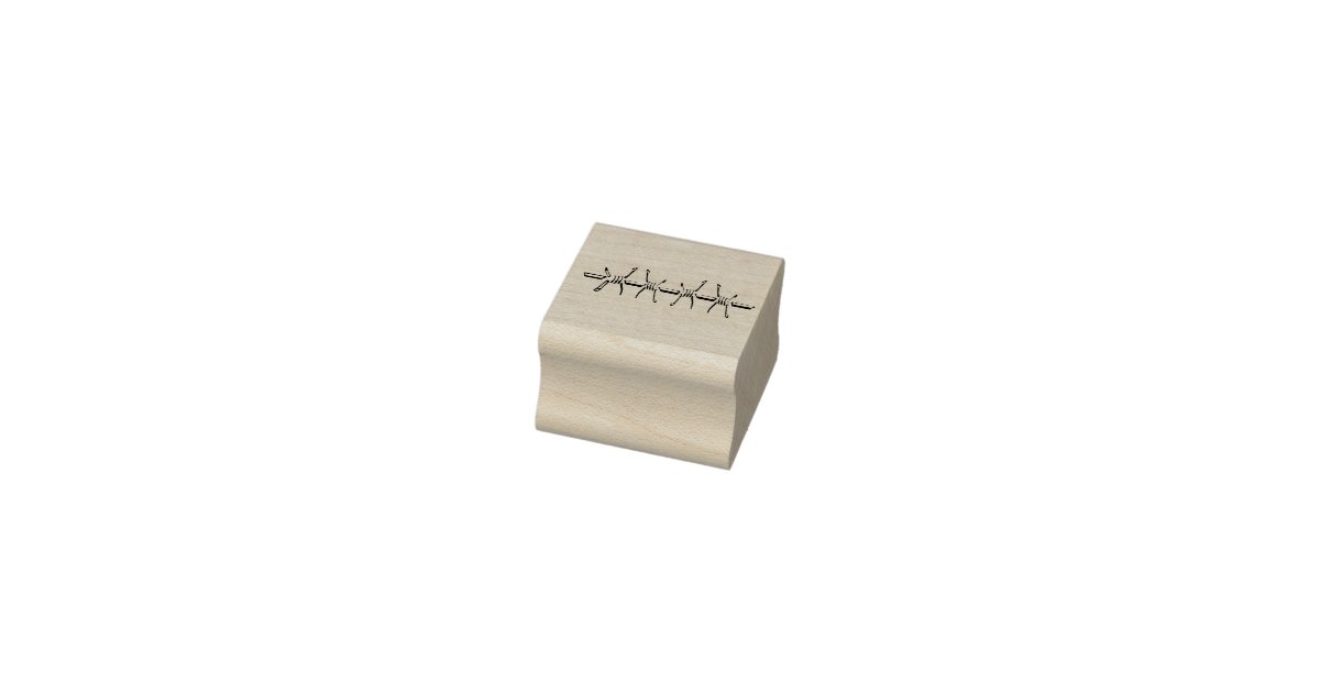 barbed wire stamp | Zazzle