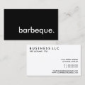 barbeque. business card | Zazzle