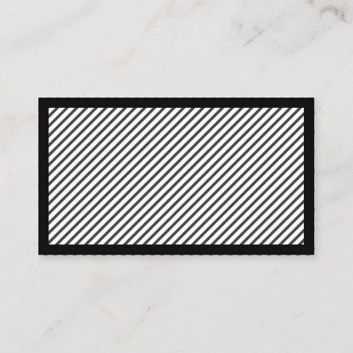 Barber Bold Border QR Code Barbershop Business Card | Zazzle