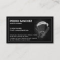 Barber Hairstylist Bilingual Spanish Business Card | Zazzle