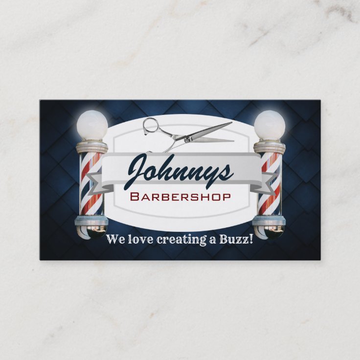 Barber Shop Business Cards | Zazzle
