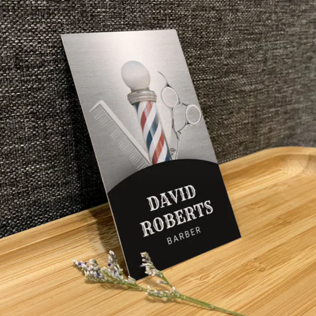 Barber Shop Hairdresser Professional Barbershop Business Card | Zazzle