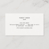 Barber ShopVintage Handwritten Script Business Card | Zazzle