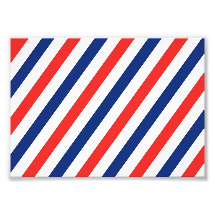 Barber Stripes Photo Print | Zazzle.com