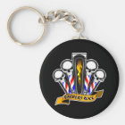 Barber Shop Pole Keychain | Zazzle.com