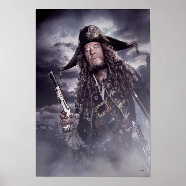 Barbossa - Command Respect Poster | Zazzle