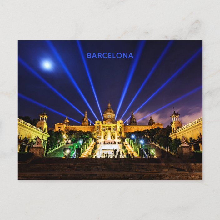 Barcelona custom postcard | Zazzle.com