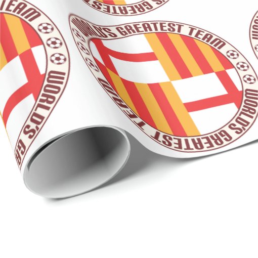 Barcelona Greatest Team Wrapping Paper | Zazzle