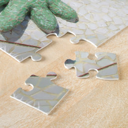 Barcelona Lizard Hand Mosaics Jigsaw Puzzle | Zazzle