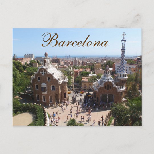 Barcelona postcard | Zazzle.com