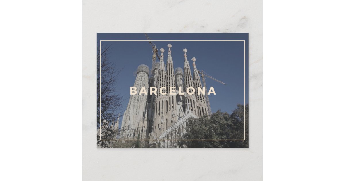 Barcelona Postcard | Zazzle