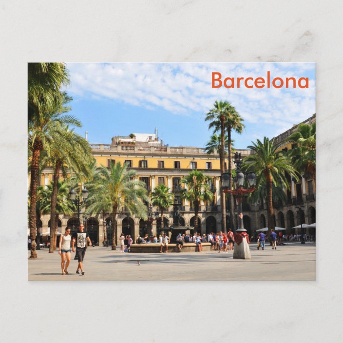 Barcelona Postcard | Zazzle.com