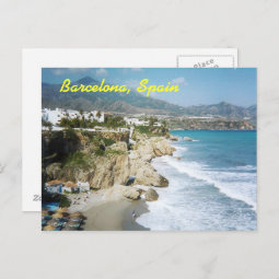 Barcelona, Spain postcard | Zazzle