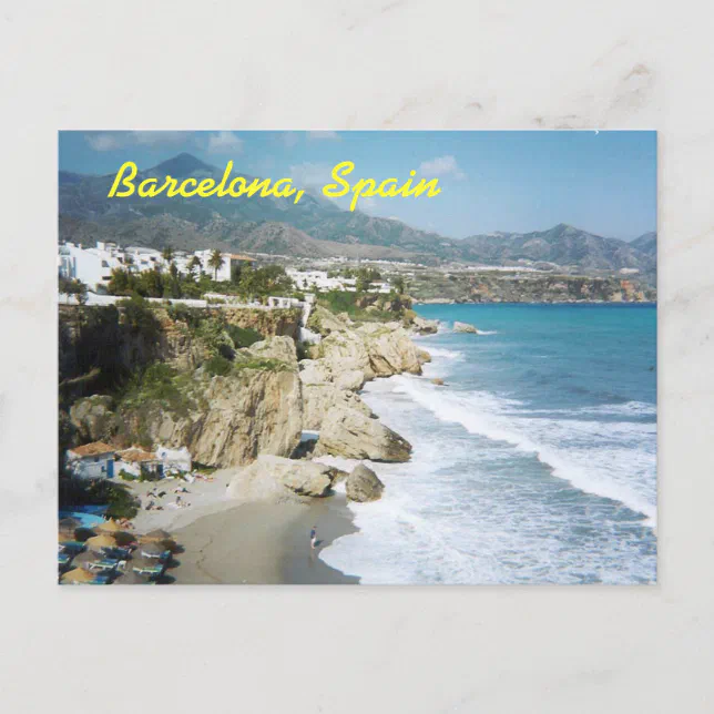 Barcelona, Spain postcard | Zazzle
