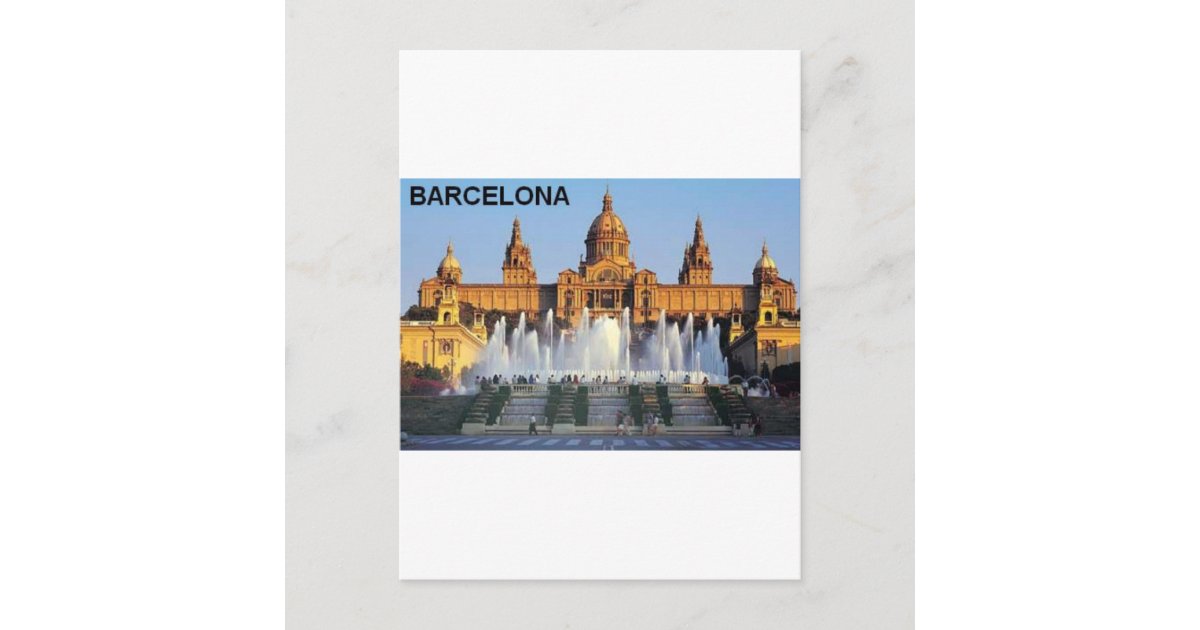 Barcelona Spain Postcard | Zazzle