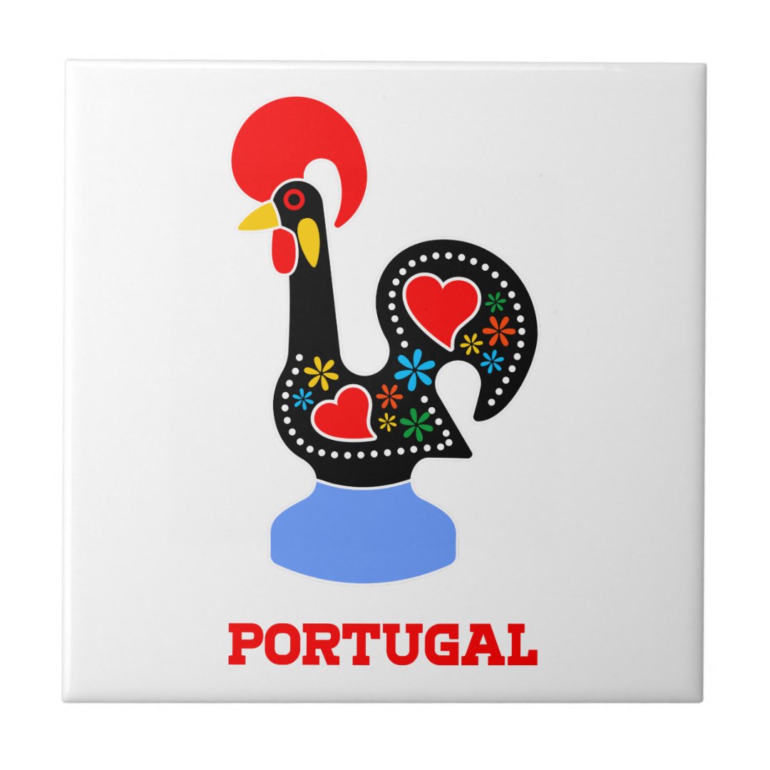Barcelos Rooster Ceramic Tile | Zazzle